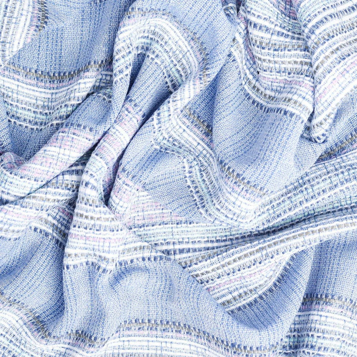 Periwinkle Throw Blanket | Boucle Home Throw Blankets
